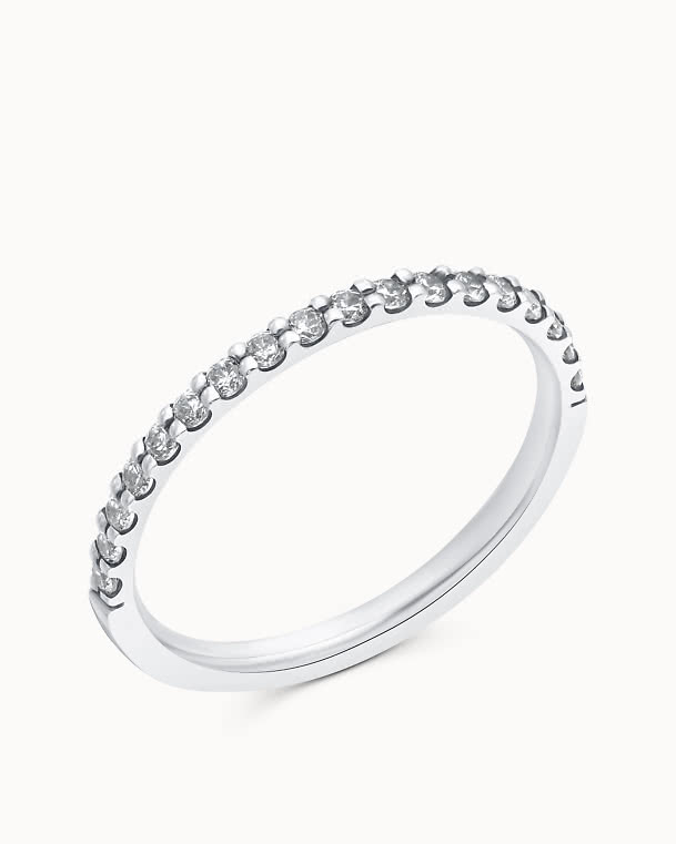 Louise | Wedding ring | Eternity ring with diamonds | VANBRUUN